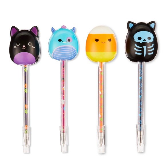 Squishmallows | Other | New Set Of 4 Halloween Squishmallow Pens With ...